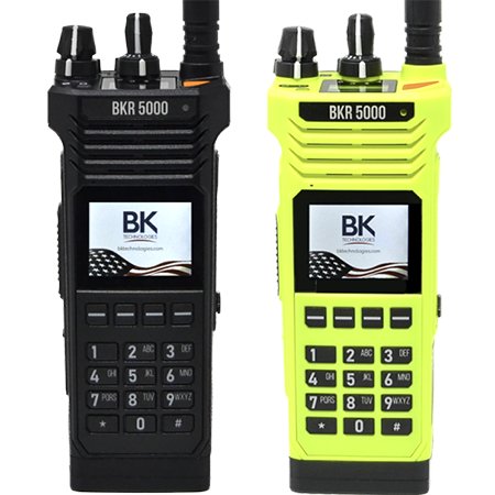 BKR 5000 Portable Radio - P25 Trunking, Encryption, GPS, Durable Design ...