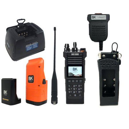 NEW BKR5000 NIFC Fire Radio Bundle, VHF, P25, Includes All Accessories ...