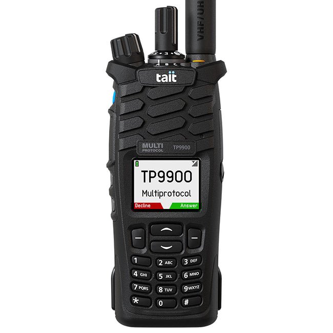 TP9900 Tait Multiprotocol Multiband Portable Radio - Rugged, Reliable ...